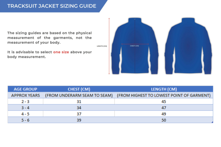 Uniform Hub Size Guide - Uniform Hub Sandton, Uniform Hub Sandton ...