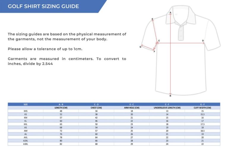 Uniform Hub Size Guide - Uniform Hub Sandton